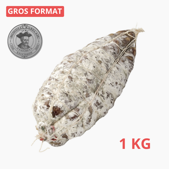 Saucissons Gros Format 1kg - Charcuterie Artisanale - Le monde du saucisson